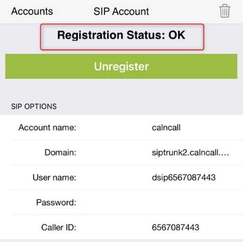 IOS＆Mac対応のZoiperソフトフォンでCloudNippon SIPトランクを設定する